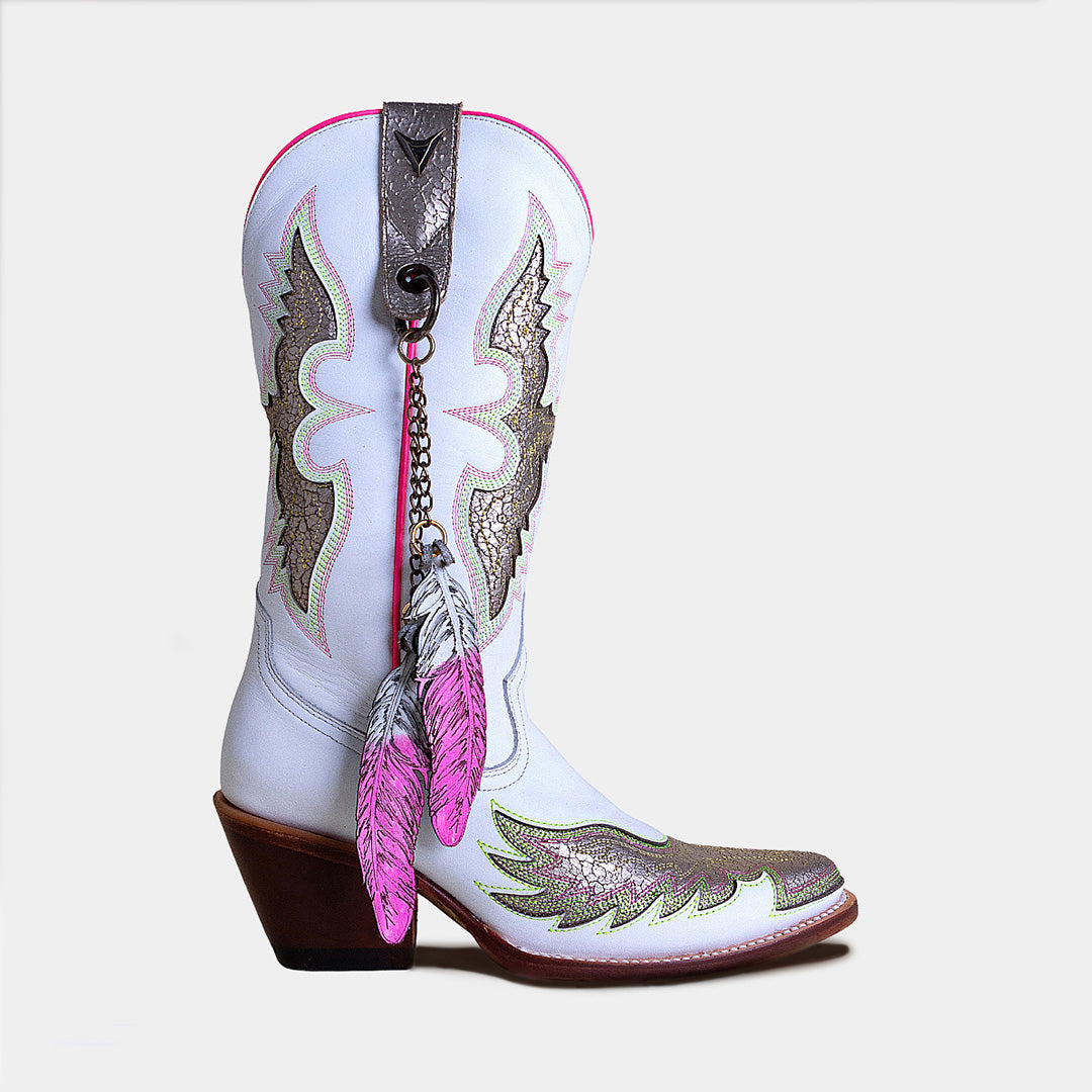 Botas Vaqueras Rosas - Pellibus